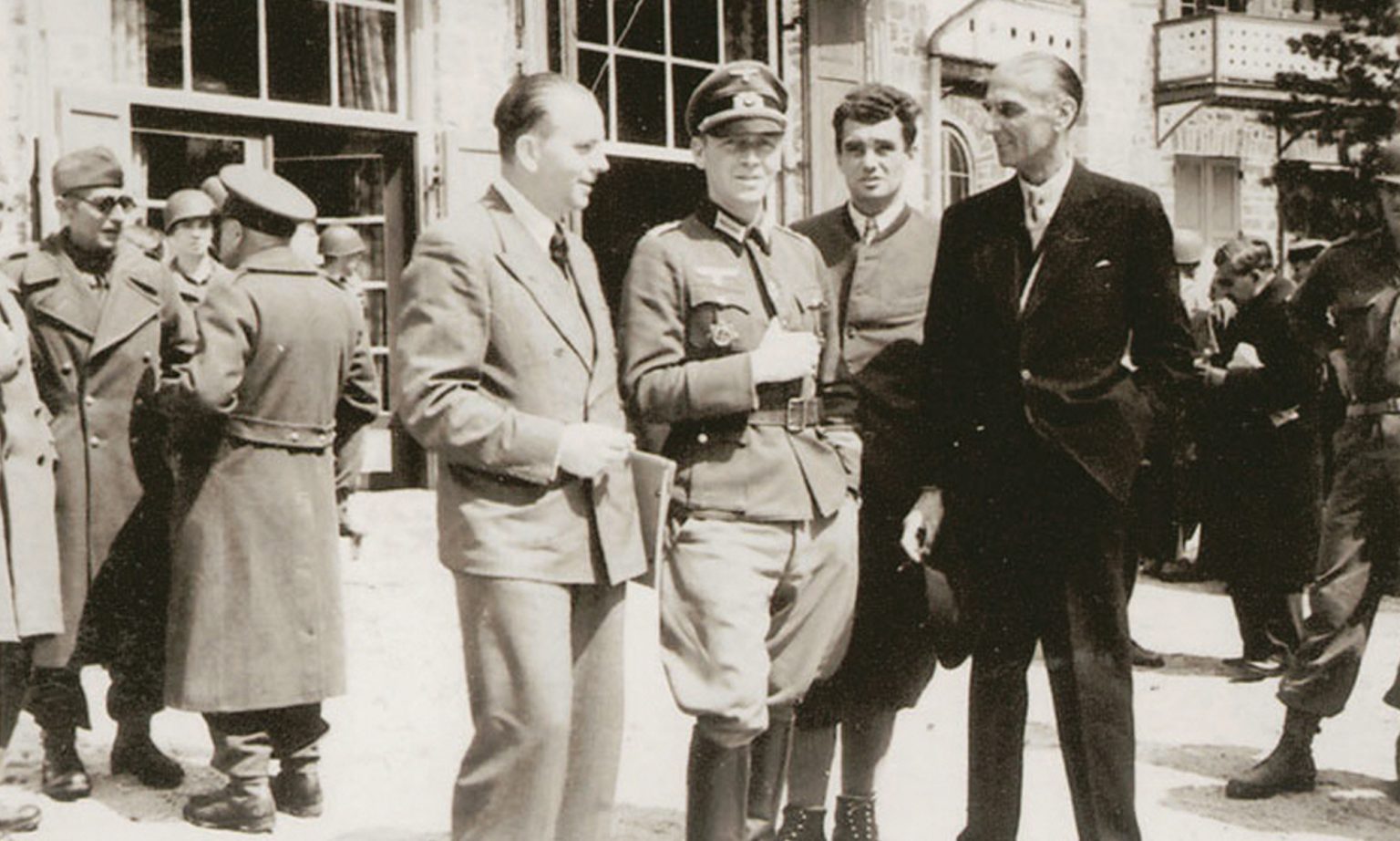 Als Wehrmachtssoldaten prominente Geiseln der SS befreiten
