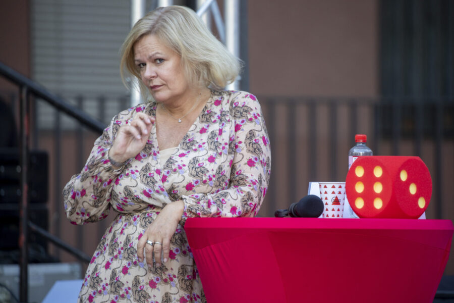 Nancy Faeser: Das Gesicht der Staatskrise