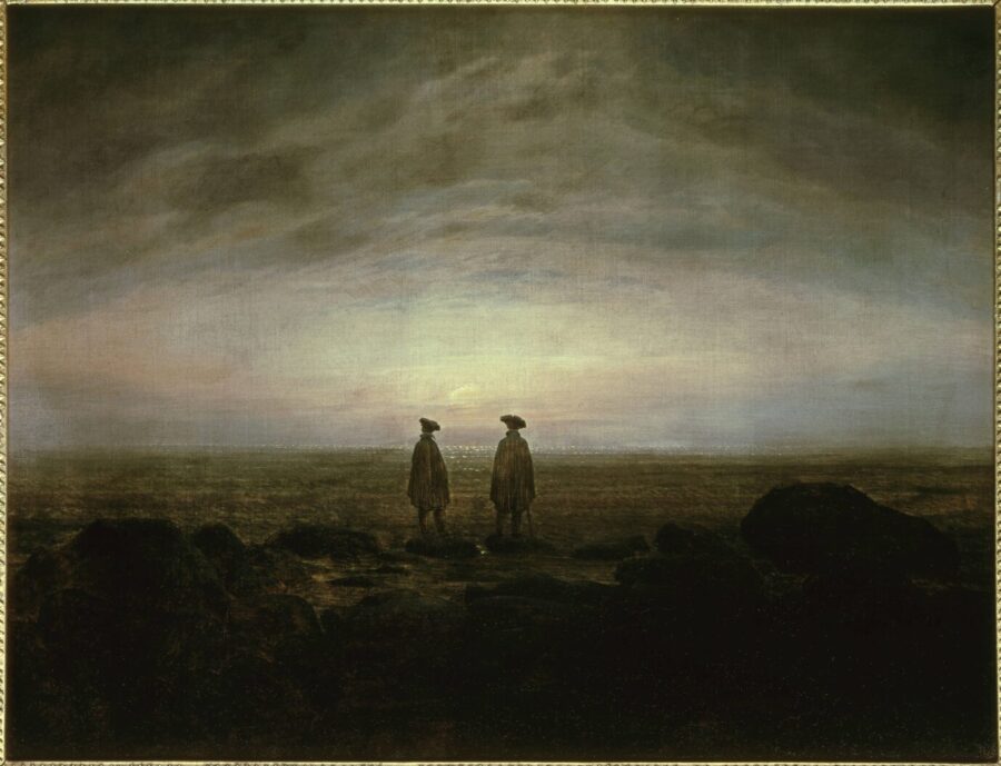 Mit Caspar David Friedrich das Elend der Gegenwart vergessen