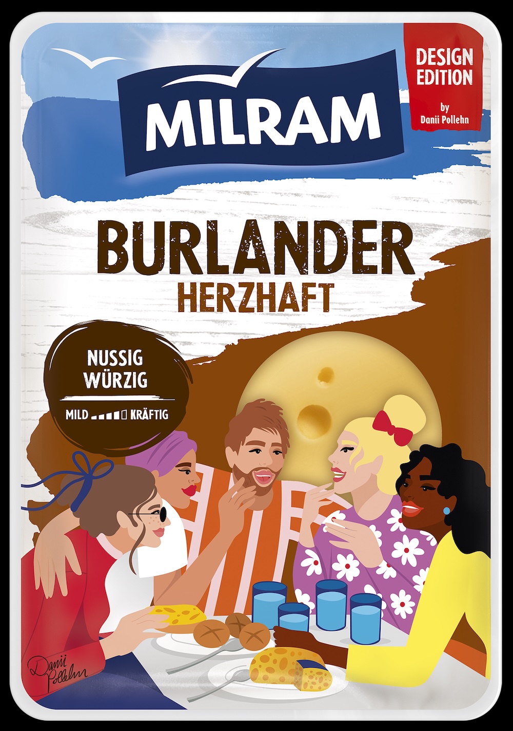 Milram macht Käse mit Botschaft – die Botschaft ist Käse